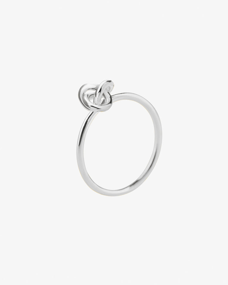 Loving Heart drop ring silver – Drakenberg Sjölin