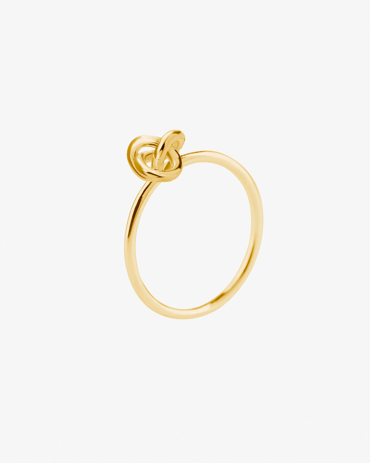Le Knot drop ring gold – Drakenberg Sjölin