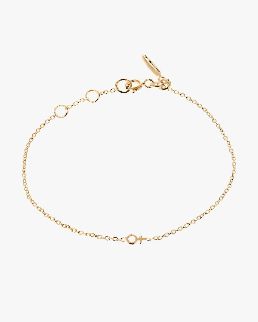 Women Unite drop bracelet gold – Drakenberg Sjölin